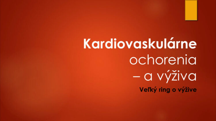 Ako byť FIT? - Kardiovaskulárne ochorenia a výživa - AKV TV